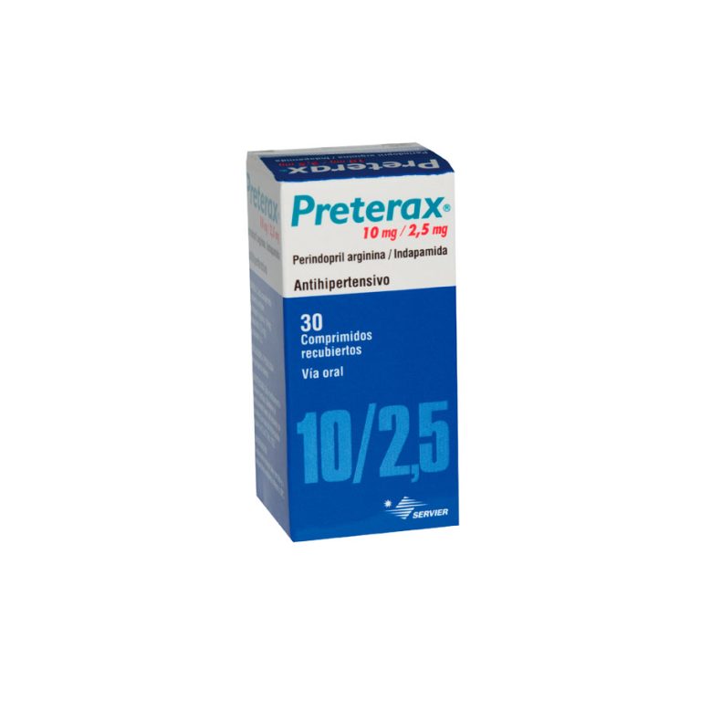Preterax 10/2,5 mg - EFA Laboratorios
