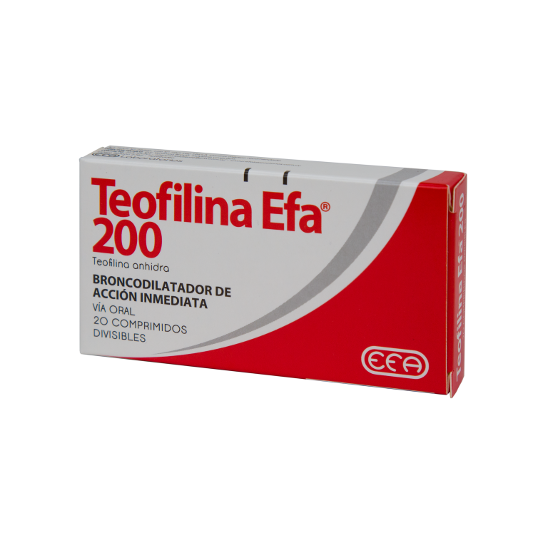 Teofilina Efa 200 - EFA Laboratorios